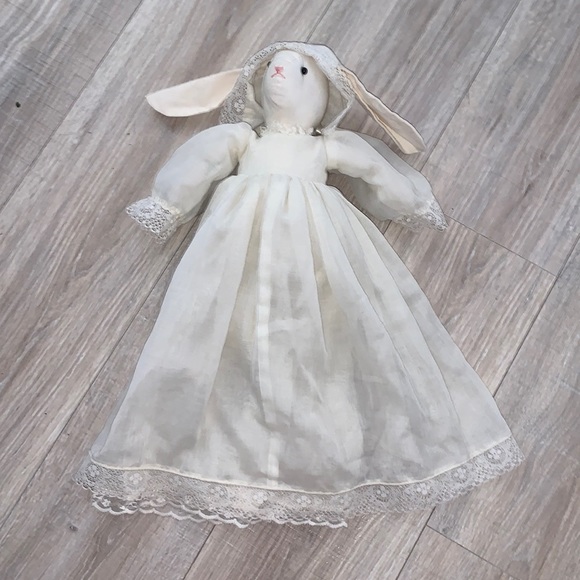 Vintage | Other | Bunny Rabbit Handmade Primitive Country Monochromatic ...